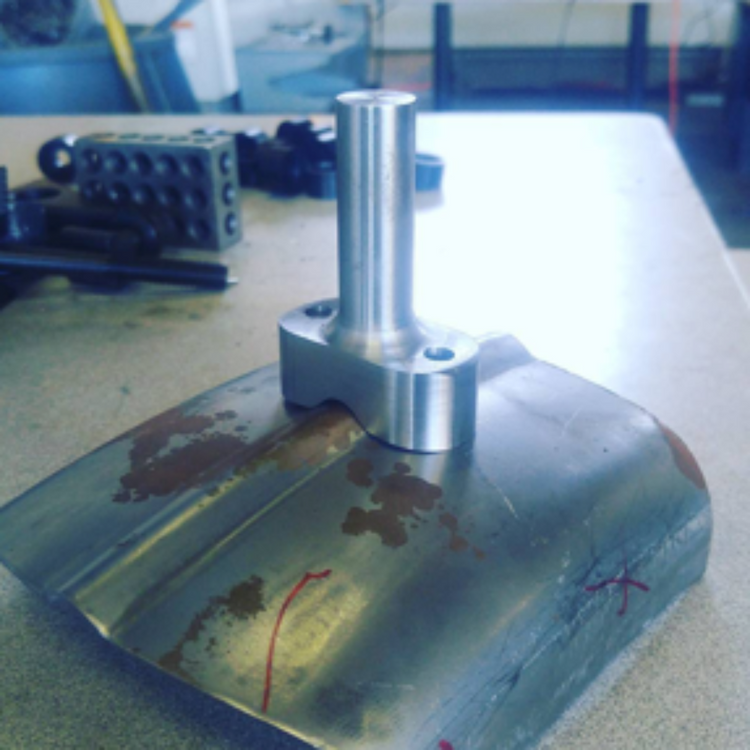 Ribbed Fender Mount - Weld On – Old's Cool Choppers