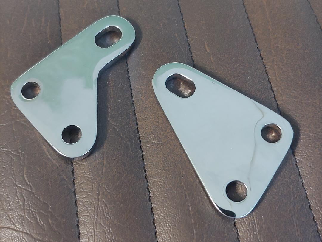 Chrome triumph unit 500 Rear Motor Mounts 1958-1973. – Old's Cool Choppers