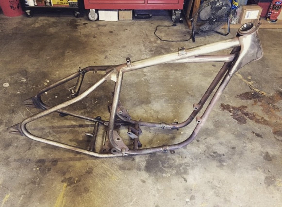 Triumph Unit 650 Bolt On Hardtail Frame - custom rigid – Old's Cool ...